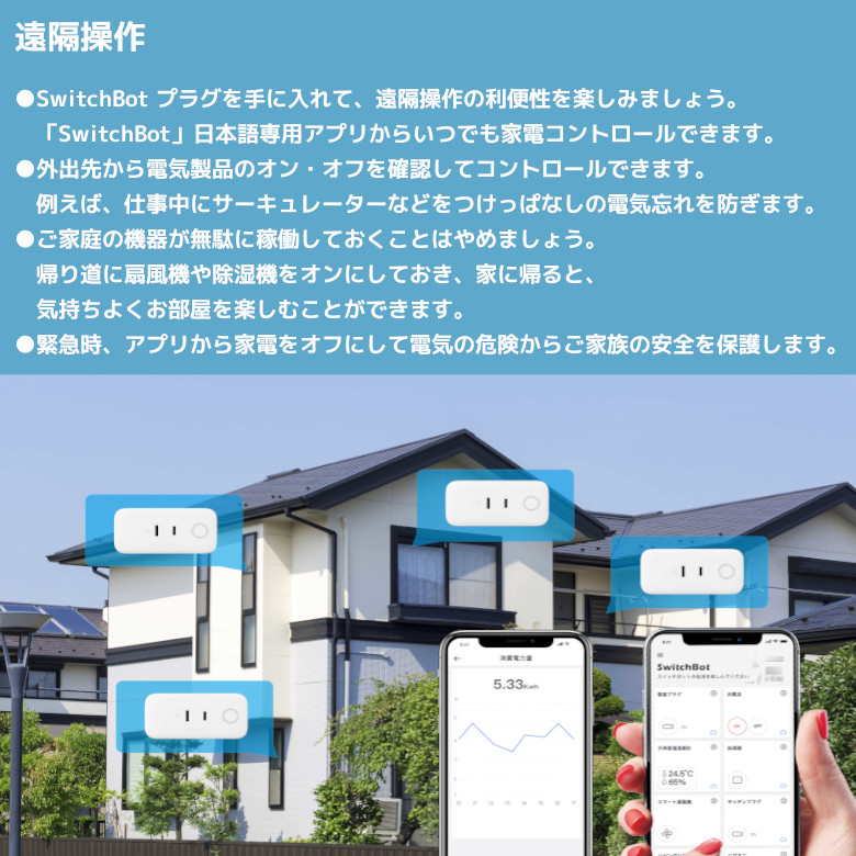 SwitchBot プラグ SP90 コンセント